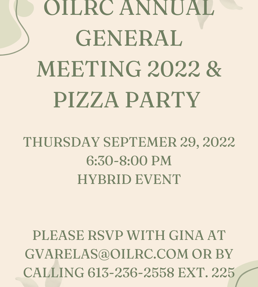 AGM 2022 | OTTAWA INDEPENDENT LIVING RESOURCE CENTRE